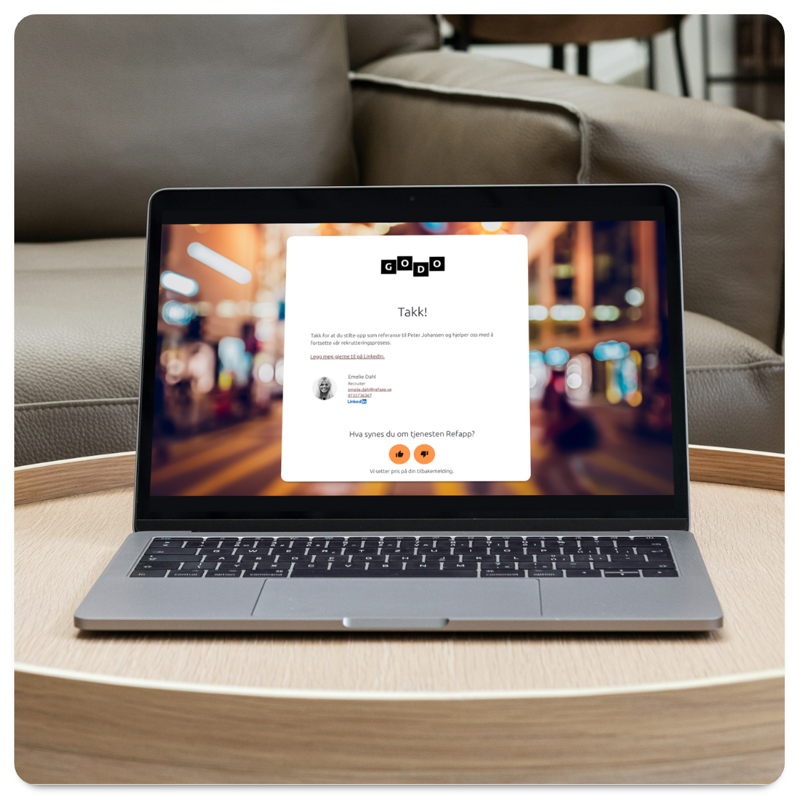 Digital referansesjekk for rekruttering og bemanning | Refapp