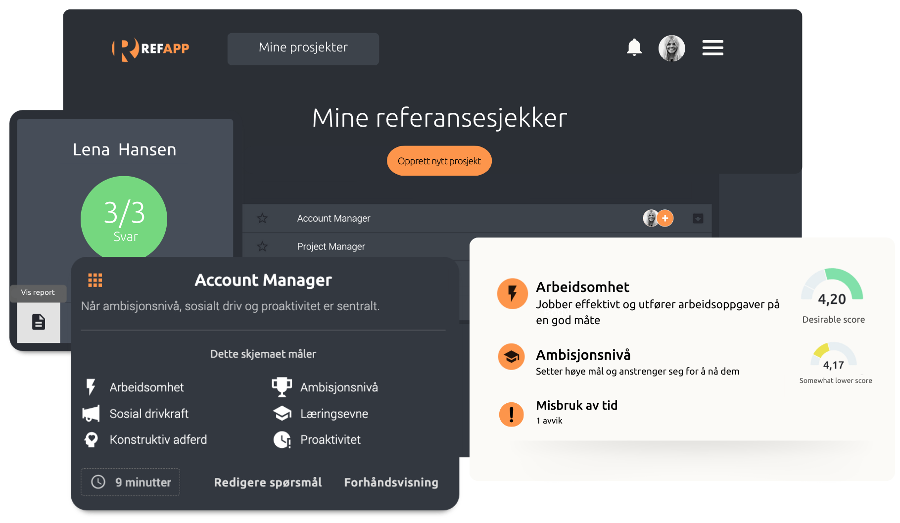 Digital referansesjekk for store virksomheter | Refapp